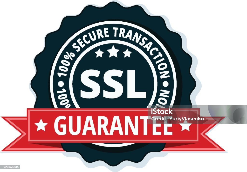 Ssl Secure Label Illustration Stock Illustration Download Image Now Accessibility Bank