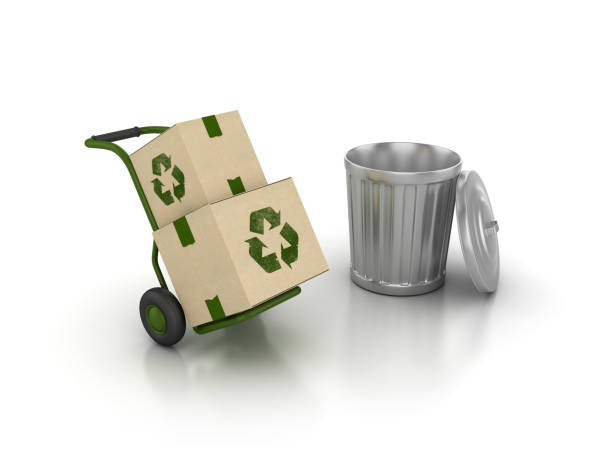 Free picture: waste, trash can, sign, recycling, box, green, warning ...