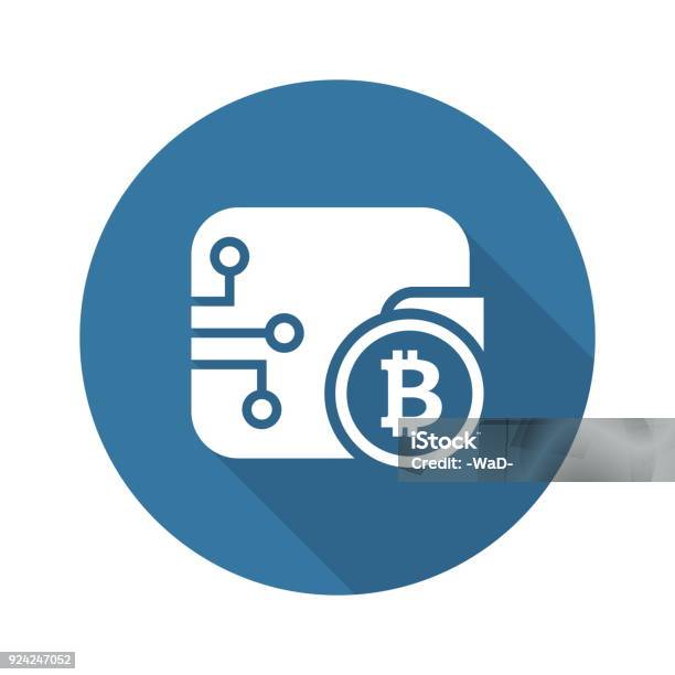 Bitcoin 지갑 아이콘 0명에 대한 스톡 벡터 아트 및 기타 이미지 0명 개념 광업 Istock