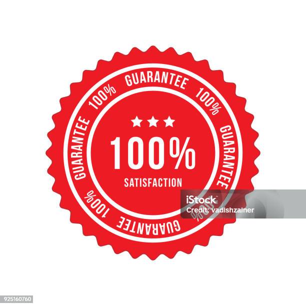 Tanda Merah Jaminan Kepuasan 100 Persen Ilustrasi Vektor Datar Eps 10 ... Tanda Merah Jaminan Kepuasan 100 Persen Ilustrasi Vektor Datar Eps 10 ...