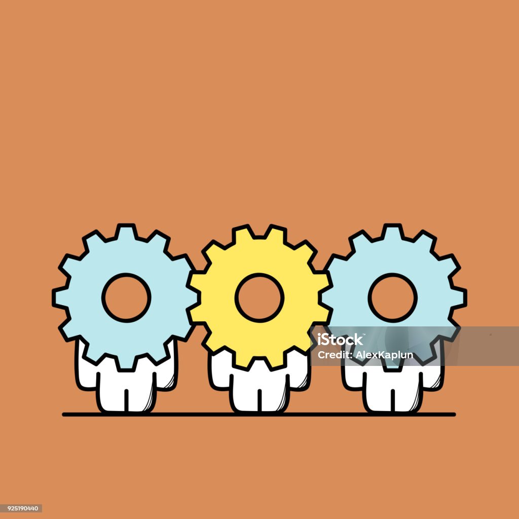 Teamwork Gear Wheel Stock Illustration - Download Image Now - Adult ... Teamwork Gear Wheel Stock Illustration - Download Image Now - Adult ...