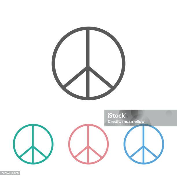 Peace 아이콘크기 상징에 대한 스톡 벡터 아트 및 기타 이미지 상징 공동체 디자인 Istock