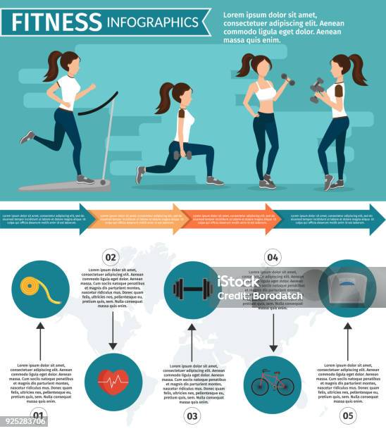Healthy Lifestyle Horizontal Banner Vector Big Set And Fitness Sports