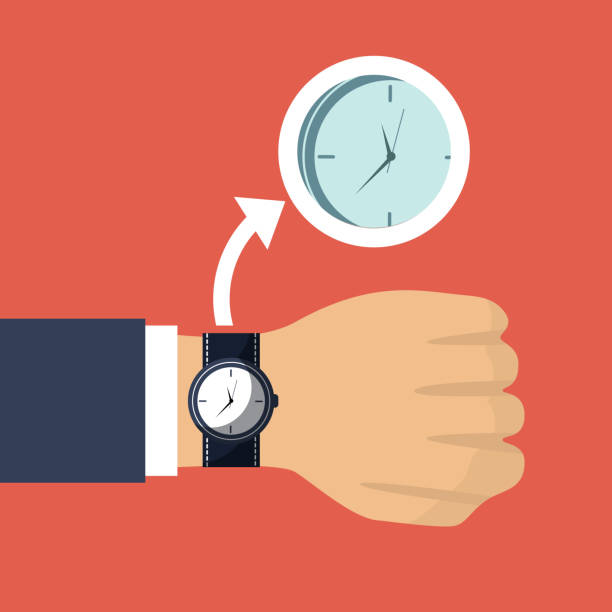 Montre Poignet Vectoriels Et Illustrations Libres De Droits Istock