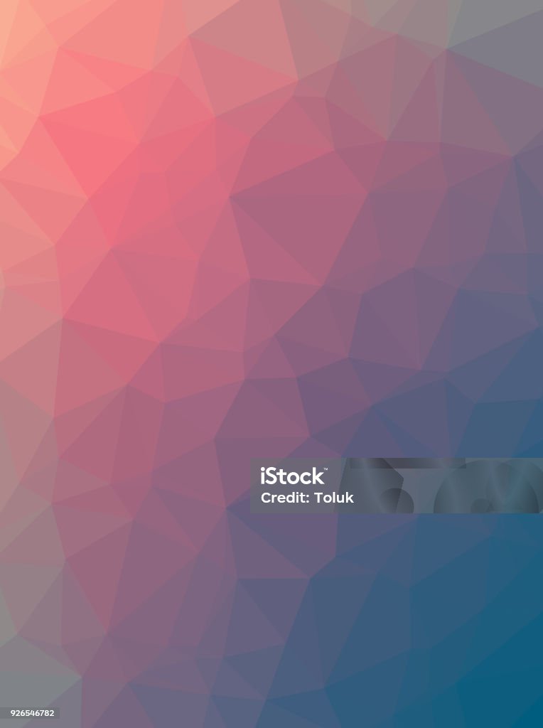 Latar Belakang Geometris Modern Segitiga Rendahpoli Abstrak Ilustrasi