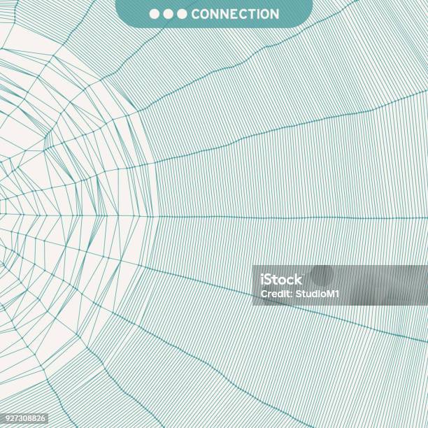 Cobweb Or Spider Web Network Abstract Background Connection Structure