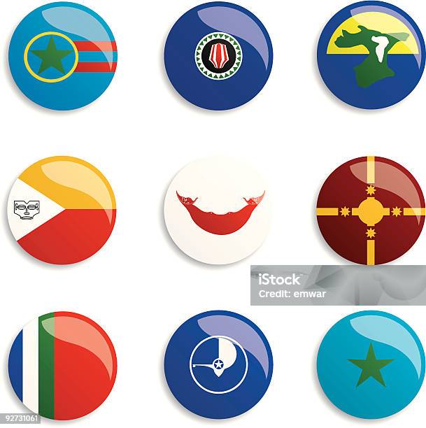 World Flag Buttons向量圖形及更多autonomous Region Of Bougainville圖片