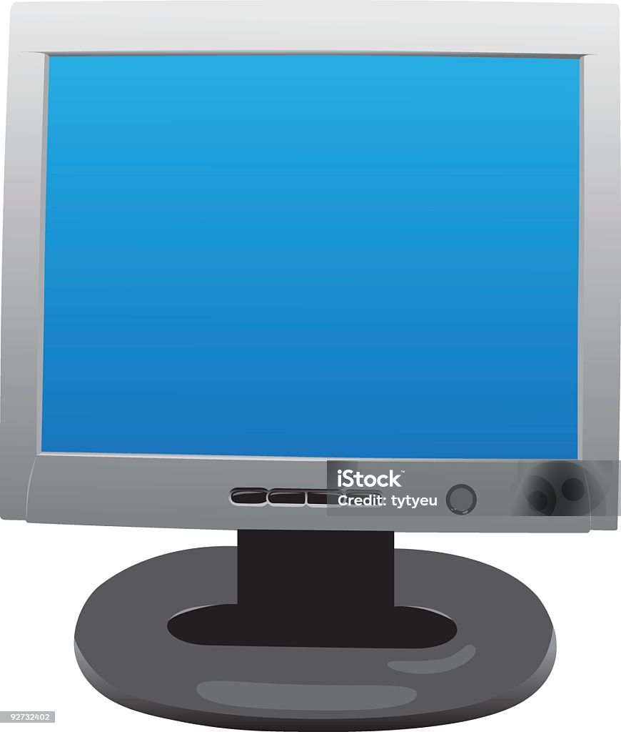 늙음 Lcd 모니터 데스크탑 컴퓨터에 대한 스톡 벡터 아트 및 기타 이미지 데스크탑 컴퓨터 오래된 컴퓨터 모니터 Istock