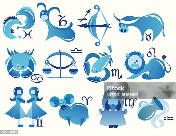 별자리 징후 아스트랄 기호들 게에 대한 스톡 벡터 아트 및 기타 이미지 게 게자리 궁수자리 Istock