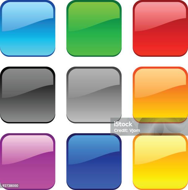 웹 버튼을 누름 버튼에 대한 스톡 벡터 아트 및 기타 이미지 누름 버튼 숫자키패드 정사각형 Istock