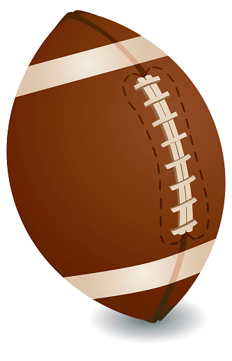 벡터 American Football Player 가죽에 대한 스톡 벡터 아트 및 기타 이미지 가죽 갈색 개념 Istock