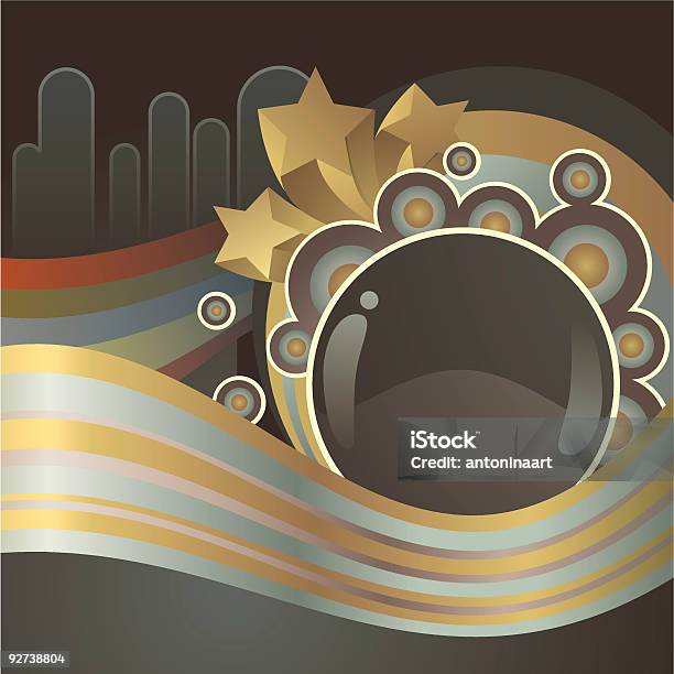 Abstract Retro Background向量圖形及更多創作性圖片 創作性 咖啡色 單線 Istock