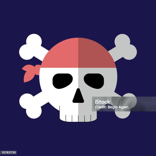 Jolly Roger Flat Icon Isolated Vector Illustration Stock Illustration ... Jolly Roger Flat Icon Isolated Vector Illustration Stock Illustration ...