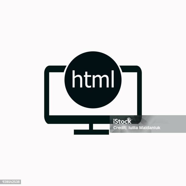 Html 벡터 아이콘입니다 Java 프로그래밍 언어에 대한 스톡 벡터 아트 및 기타 이미지 Java 프로그래밍 언어 Xml Html Istock