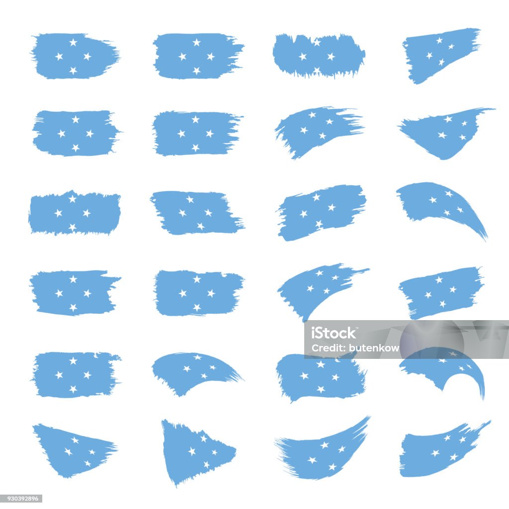 Federated States Micronesia Flag Stock Illustration - Download Image ... Federated States Micronesia Flag Stock Illustration - Download Image ...