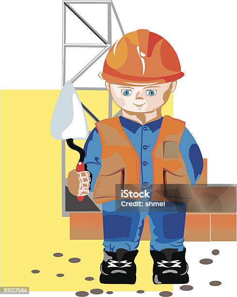 이 Builder 건설 산업에 대한 스톡 벡터 아트 및 기타 이미지 건설 산업 건설업자 공사장 감독 Istock