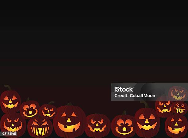 Jack O 등 할로윈에 대한 스톡 벡터 아트 및 기타 이미지 할로윈 배경 주제 프레임 Istock