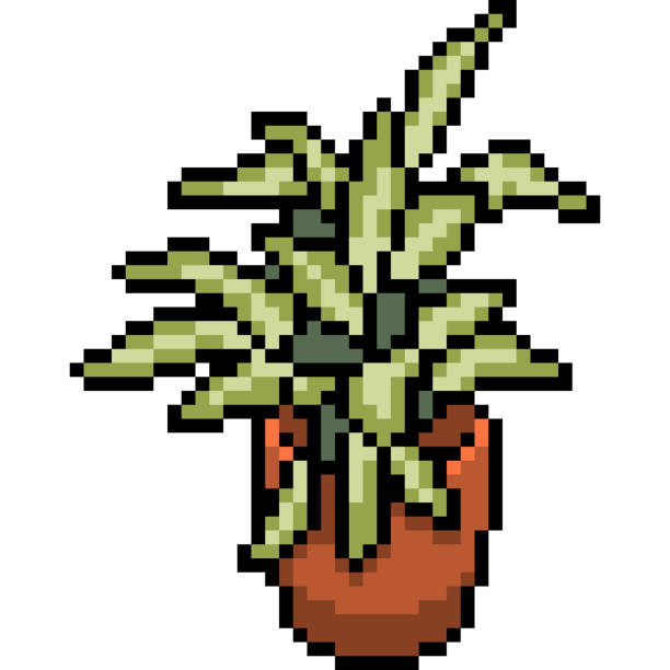Explore 24,230+ Free Pixel Plant Illustrations: Download Now - Pixabay