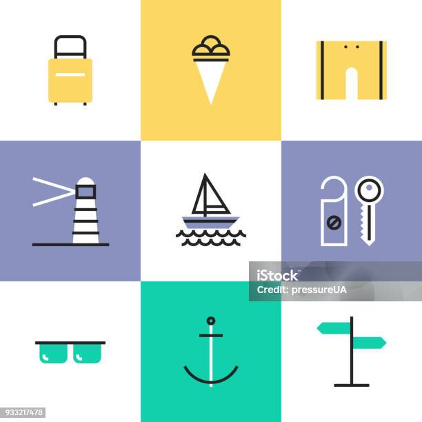 Ikon Piktogram Liburan Laut Ditetapkan Ilustrasi Stok - Unduh Gambar ... Ikon Piktogram Liburan Laut Ditetapkan Ilustrasi Stok - Unduh Gambar ...