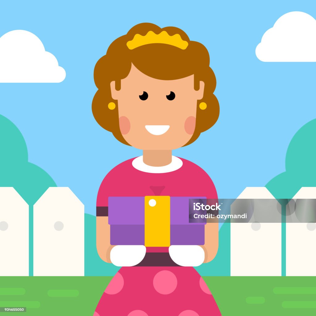 Ilustrasi Datar Gadis Tetangga Berbagi Hadiah Selamat Gadis Lucu Lucu ... Ilustrasi Datar Gadis Tetangga Berbagi Hadiah Selamat Gadis Lucu Lucu ...