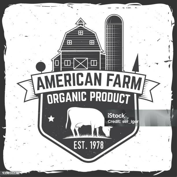 American Farm Badge Atau Label Ilustrasi Vektor Ilustrasi Stok - Unduh ... American Farm Badge Atau Label Ilustrasi Vektor Ilustrasi Stok - Unduh ...