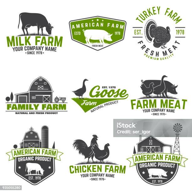 American Farm Badge Atau Label Ilustrasi Vektor Ilustrasi Stok - Unduh ... American Farm Badge Atau Label Ilustrasi Vektor Ilustrasi Stok - Unduh ...