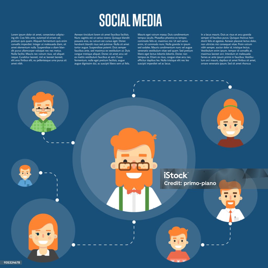 Socialmediabanner Mit Verbundenen Personen Stock Vektor Art und mehr ... Socialmediabanner Mit Verbundenen Personen Stock Vektor Art und mehr ...