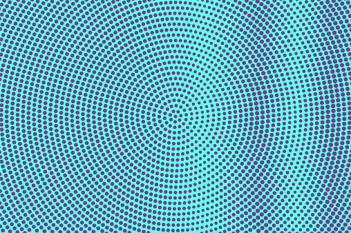 Biru Ungu Bertitik Halftone Gradien Titiktitik Bulat Vertikal Latar