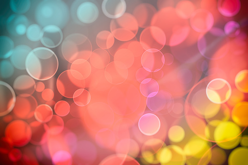Bokeh 빛 디자인에 대 한 추상적인 배경입니다 무지개입니다 0명에 대한 스톡 벡터 아트 및 기타 이미지 0명 검은색