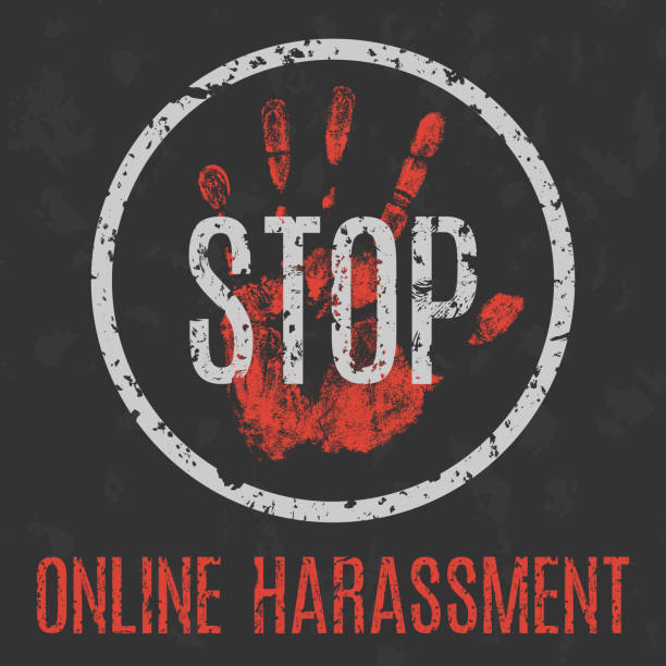 Stop Harassment Illustrations Royalty Free Vector Graphics And Clip Art