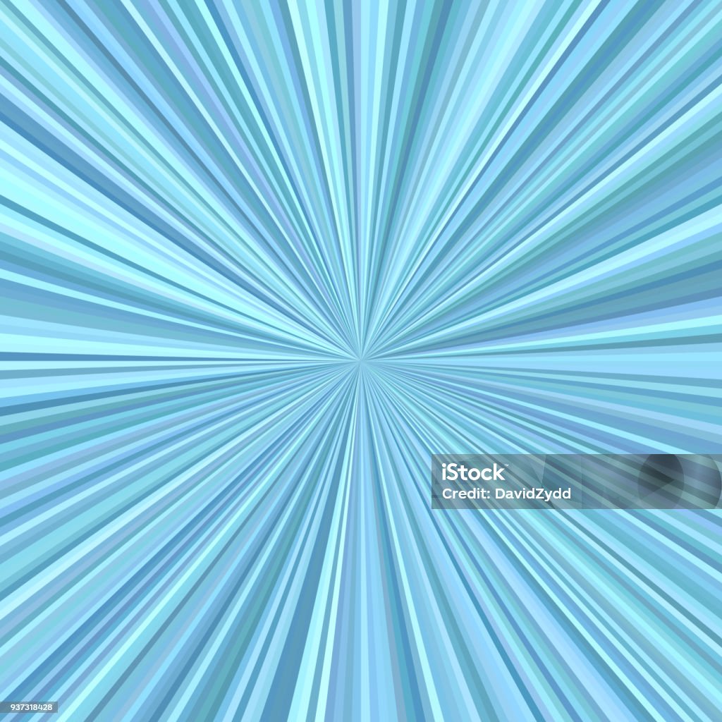 Abstract Starburst Background From Radial Stripes Stock Illustration