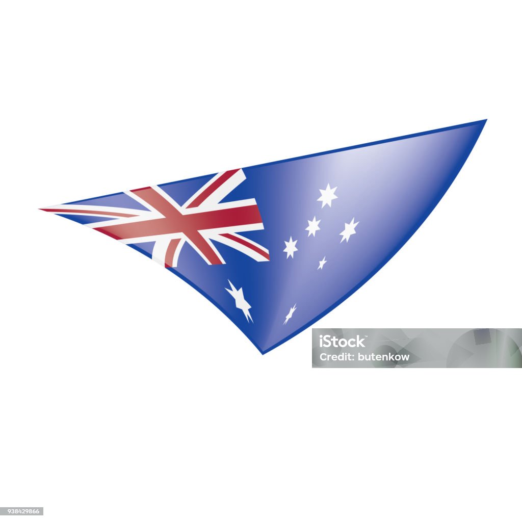 Bendera Australia Ilustrasi Vektor Ilustrasi Stok Unduh Gambar Sekarang Australia Bendera