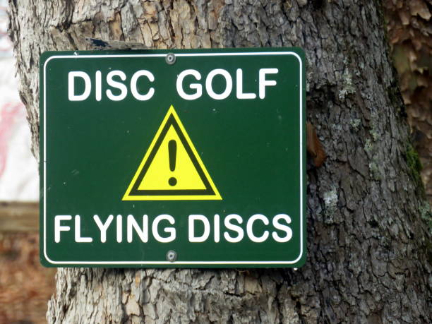 Free Stock Photo of Disk golf warning sign | Download Free Images and ...