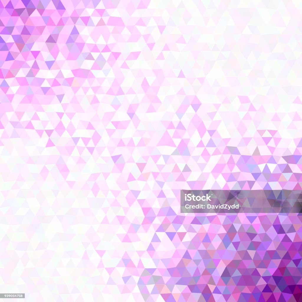 Geometric Retro Irregular Triangle Background Stock Illustration