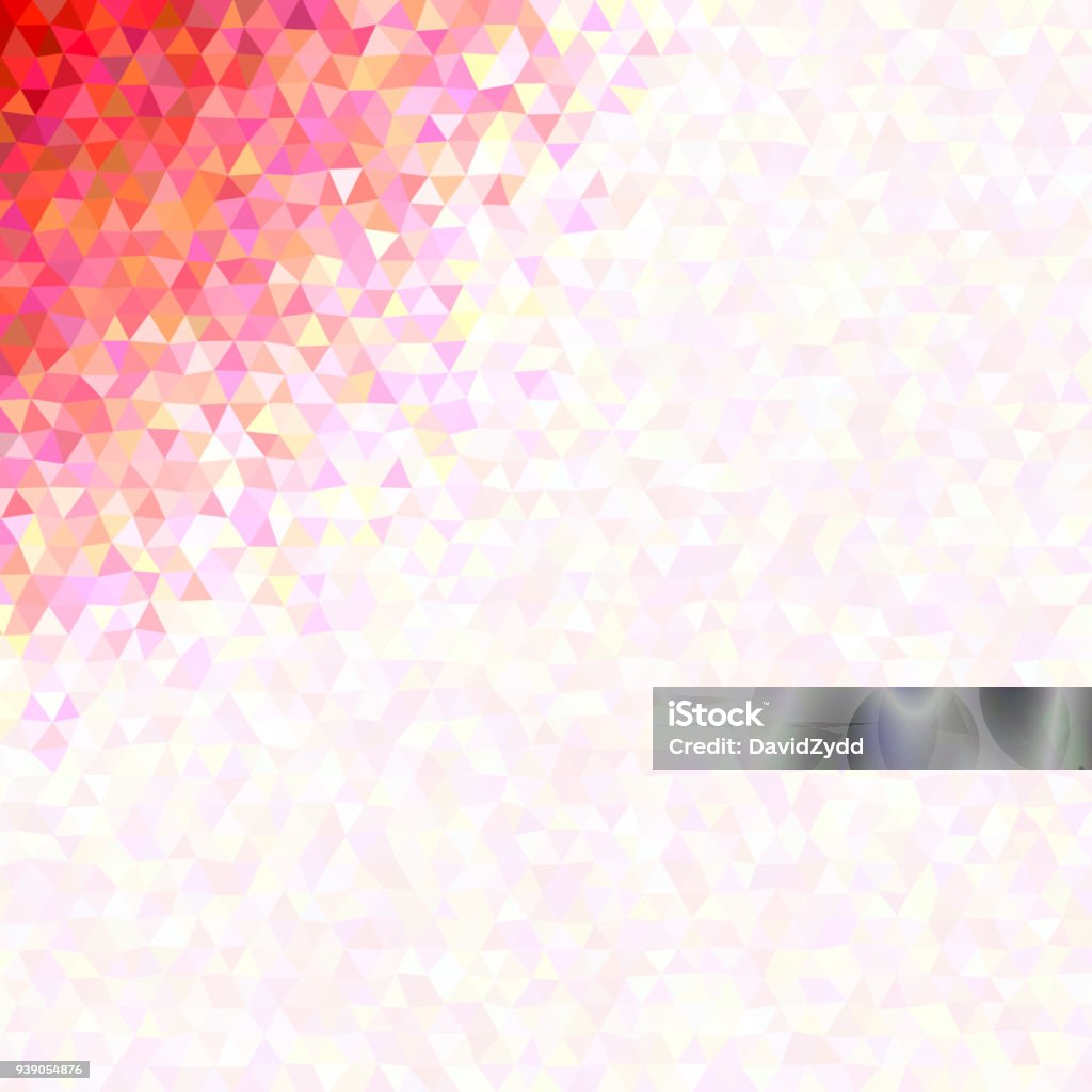 Geometrical Abstract Irregular Triangle Background Stock Illustration