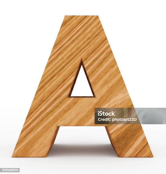 3d 나무 흰색 절연 편지 목재 재료에 대한 스톡 사진 및 기타 이미지 목재 재료 알파벳 A 0명 Istock