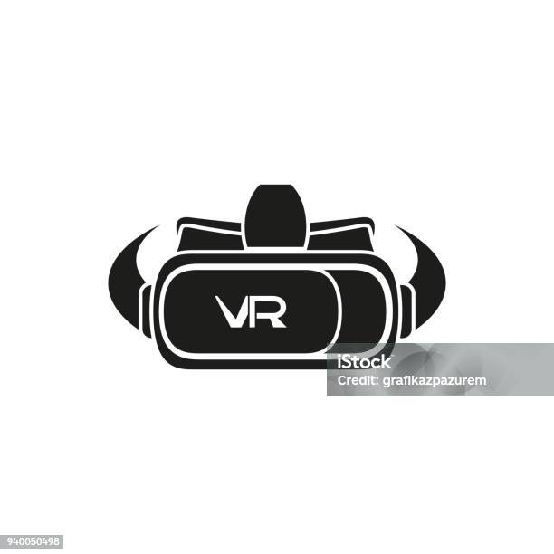 Vr 헤드셋 아이콘이 나 로고 0명에 대한 스톡 벡터 아트 및 기타 이미지 0명 3차원 형태 가상현실 Istock