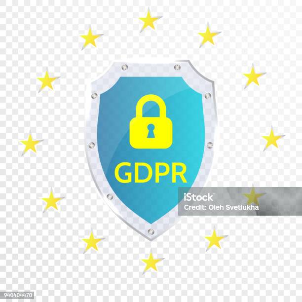 Eu 일반 데이터 보호 규칙입니다 Eu Gdpr 벡터 일러스트 레이 션 2018년에 대한 스톡 벡터 아트 및 기타 이미지