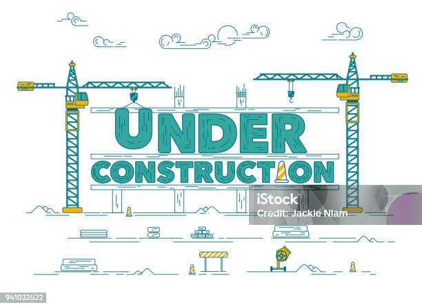 Under 공사장 건설 현장에 대한 스톡 벡터 아트 및 기타 이미지 건설 현장 건설 산업 건축물 Istock