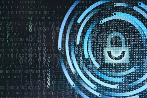 Computer Ai Intelligence Data Internet Connection Concepts Binary Code