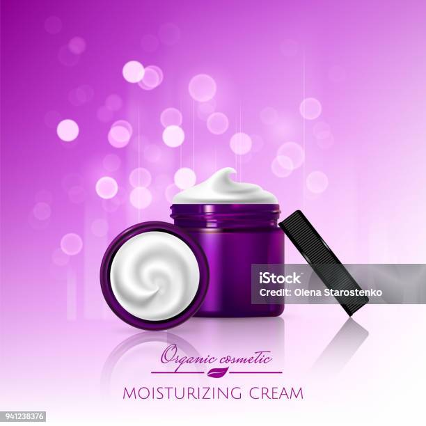 Poster Iklan Untuk Produk Kosmetik Untuk Katalog Majalah Desain Vektor