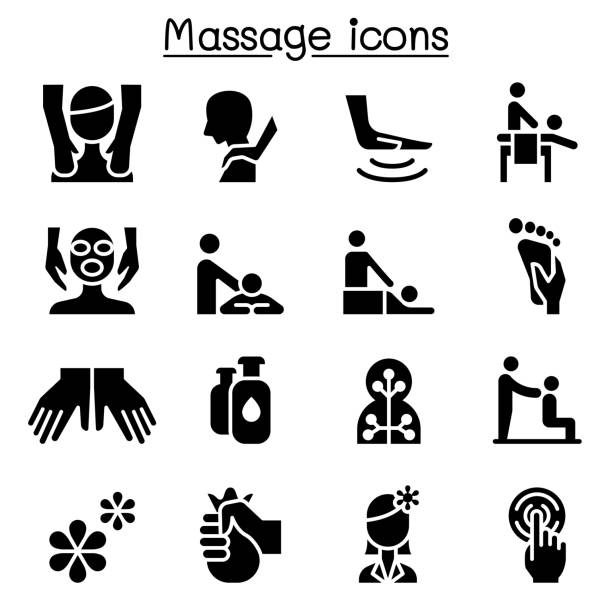 58 300 Massage Stock Illustrations Graphiques Vectoriels Libre De