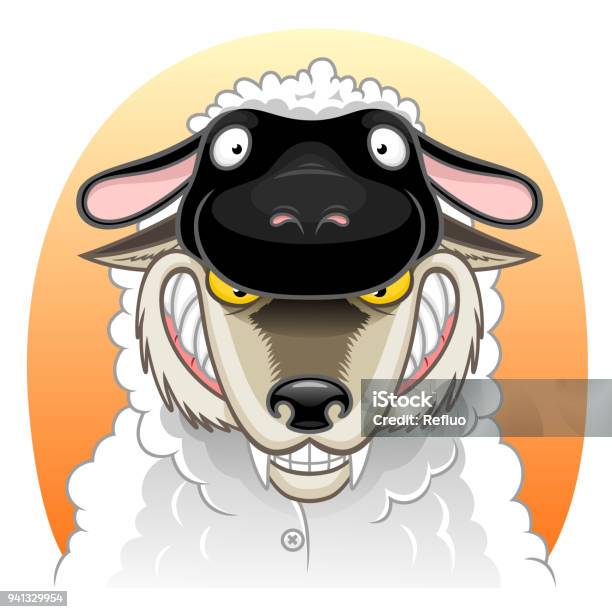 Serigala Dalam Potret Pakaian Domba Ilustrasi Stok - Unduh Gambar ... Serigala Dalam Potret Pakaian Domba Ilustrasi Stok - Unduh Gambar ...