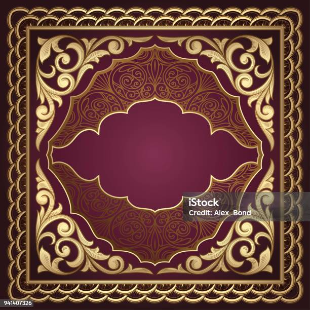 Golden Ornate Decorative Frame Stock Illustration - Download Image Now ... Golden Ornate Decorative Frame Stock Illustration - Download Image Now ...