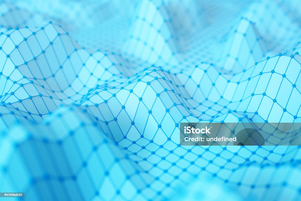Abstract Particle Background Mess Networkfuturistic Plexus Array Big