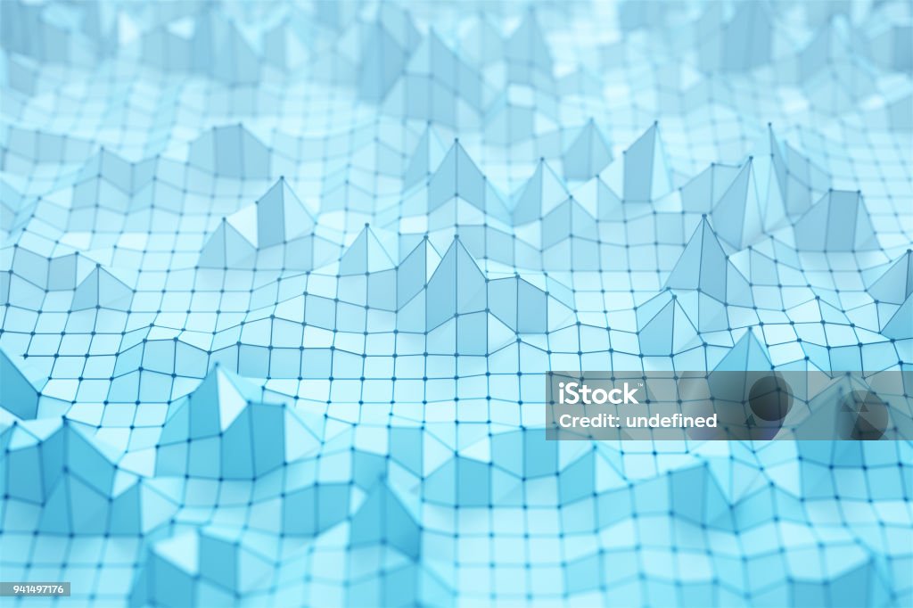 Abstract Particle Background Mess Networkfuturistic Plexus Array Big