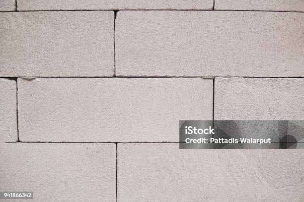 Foto De Bloco De Cimento Branco De Parede Plano De Fundo Texturizado