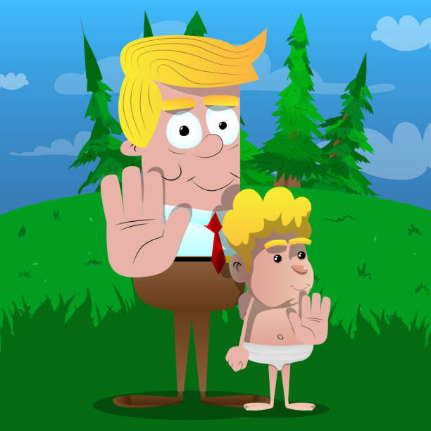 130+ Cartoon Kids Are Showing A Stop Sign Stock Illustrations, Royalty ... 130+ Cartoon Kids Are Showing A Stop Sign Stock Illustrations, Royalty ...