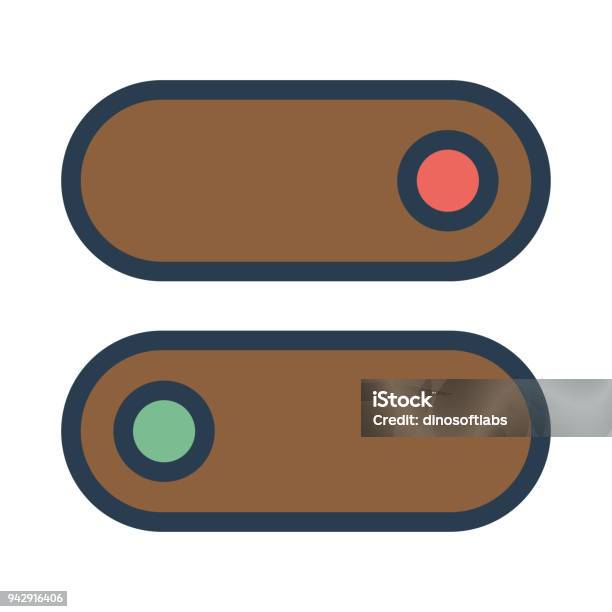 Switch Stock Illustration Download Image Now Backgrounds Blue