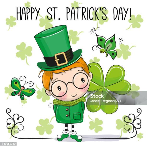 Kartu Ucapan St Patricks Dengan Leprechaun Ilustrasi Stok - Unduh ... Kartu Ucapan St Patricks Dengan Leprechaun Ilustrasi Stok - Unduh ...